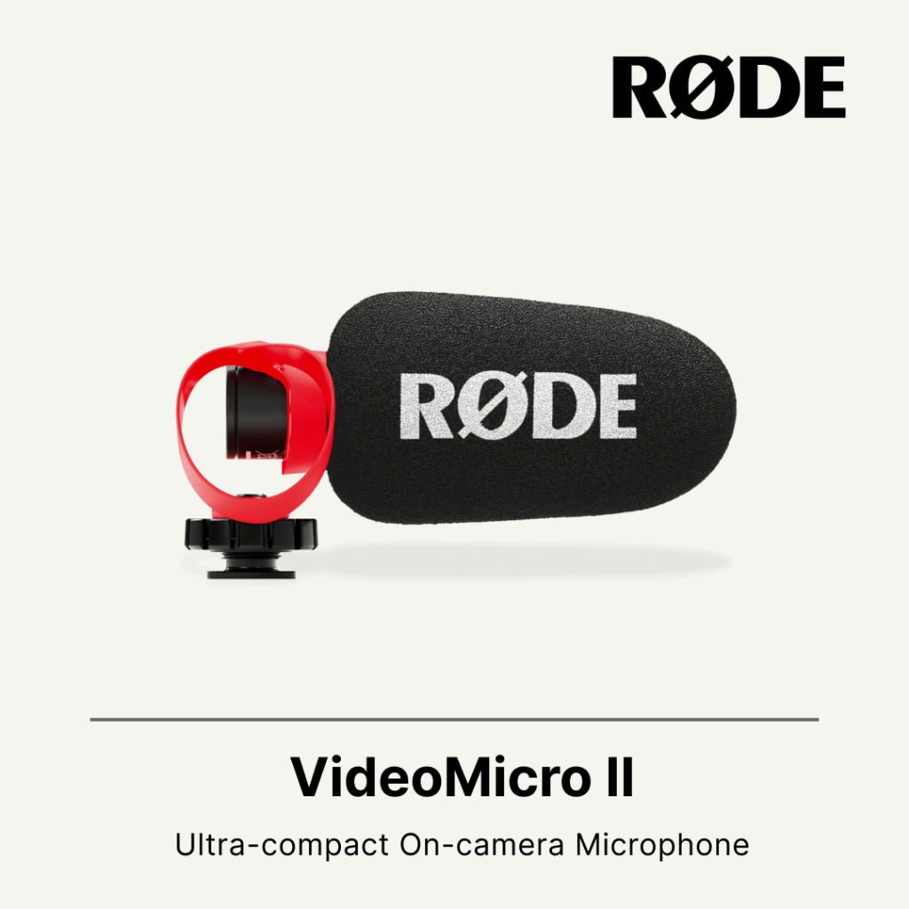 RODE VideoMicro II Ultracompact Camera-Mount Shotgun Microphone for ...