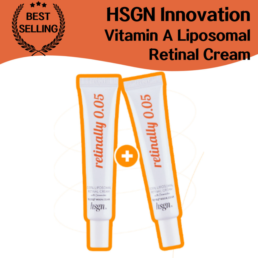 HSGN Innovation Concept Vitamin A Liposomal Retinal Cream - 20g 1+1 ...