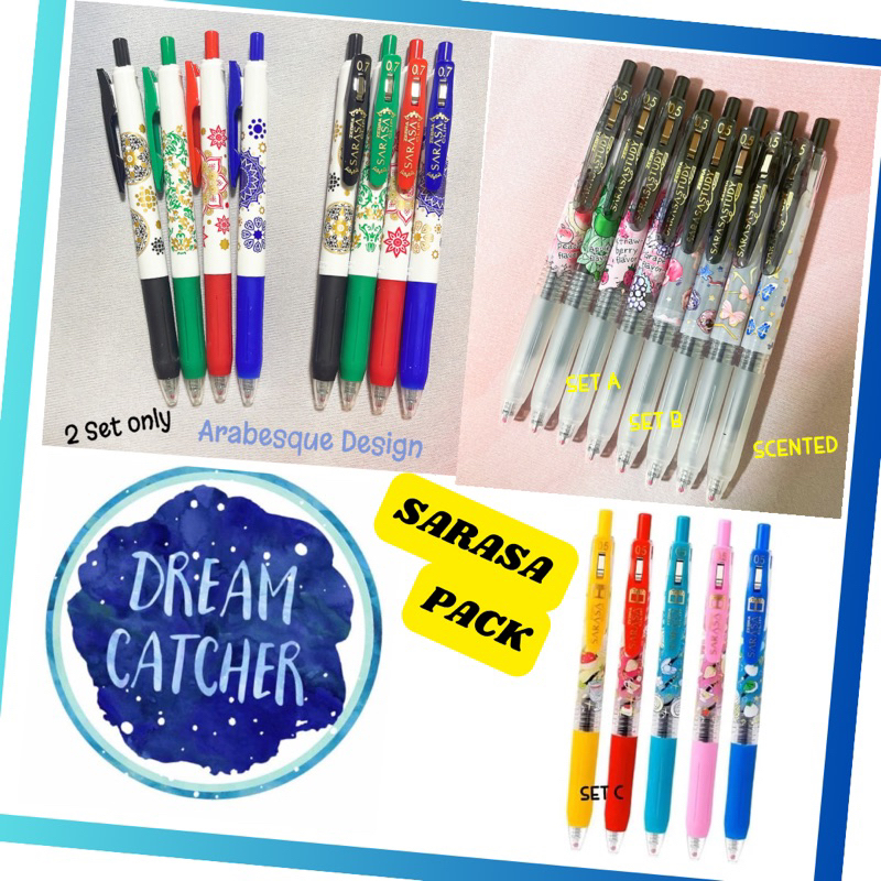 ZEBRA Japan scented sarasa pen pack | Shopee Singapore