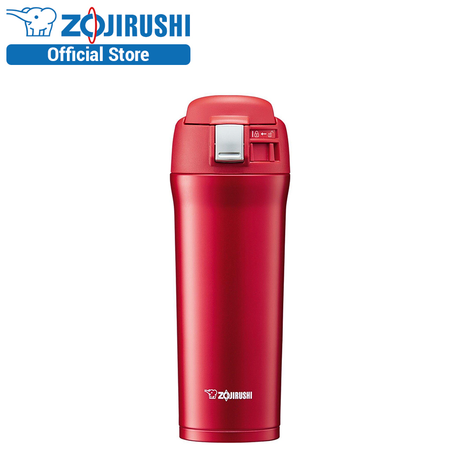 Zojirushi Stainless Travel Mug SM-YAF48 (Cherry Red) | Shopee Singapore