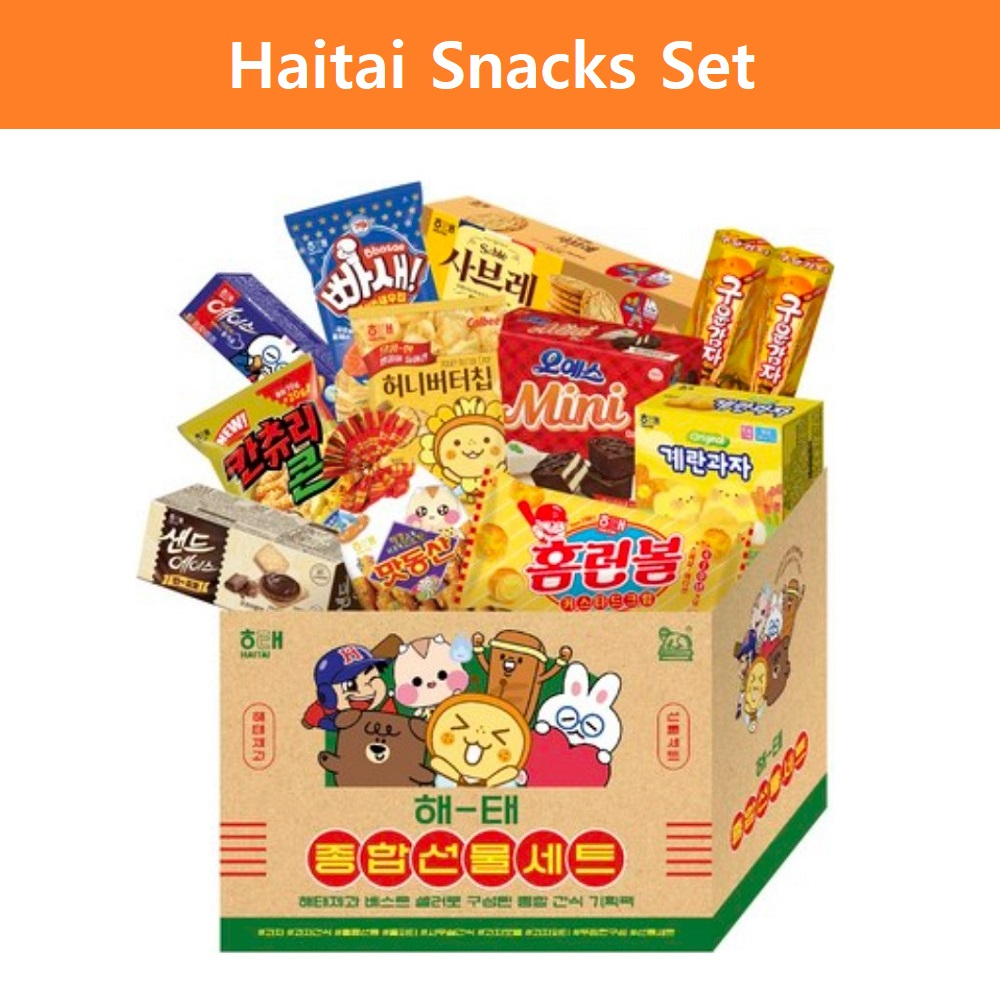 Haitai Snacks Box Variety Pack (11 Count) | Shopee Singapore