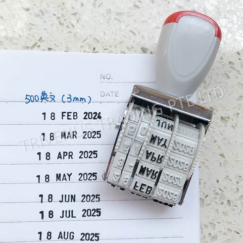 Rubber Date Stamp 3mm/4mm Dater | Shopee Singapore