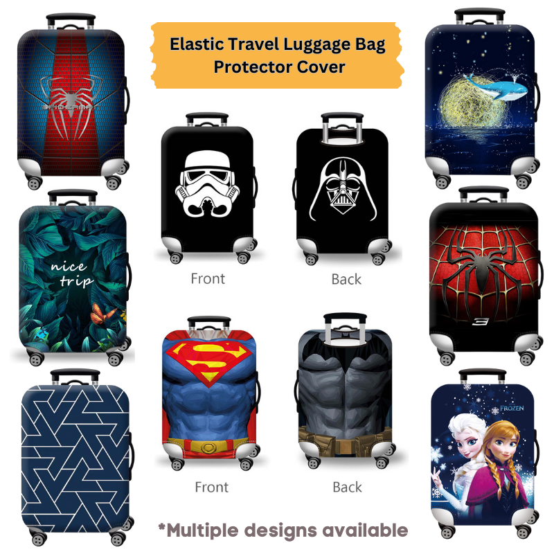 [Part 5] *Multi Designs Elastic Travel Luggage Bag Protector Cover ...