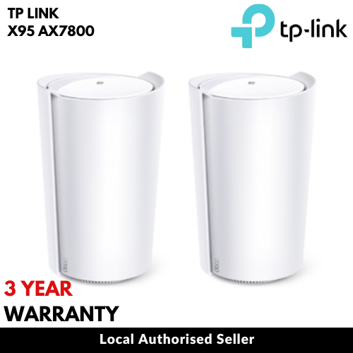 Tp Link X95 AX7800 Whole Mesh Wifi-6 System Routers (1 Pack l 2-Pack) 3 ...