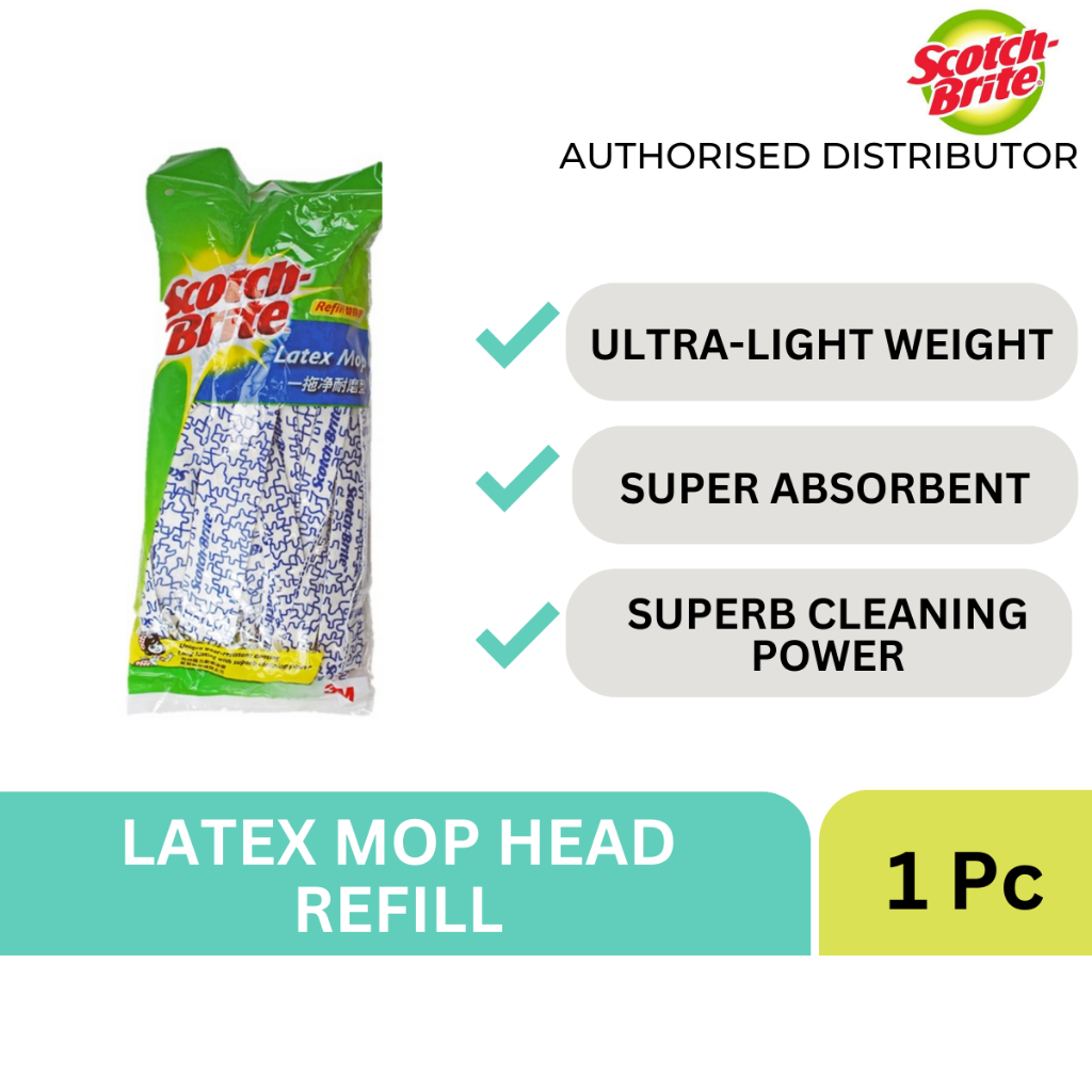 3M Scotch Brite Latex Mop Refill R2-R | Shopee Singapore