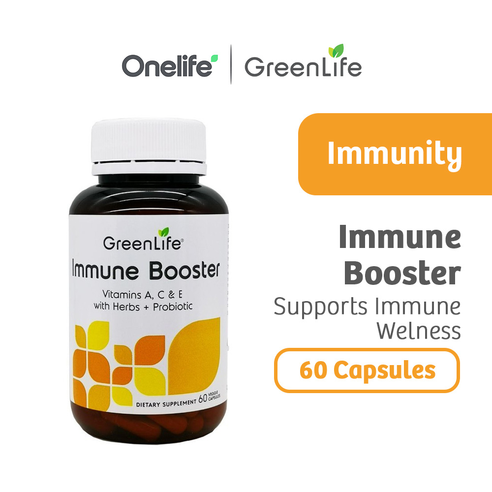 GreenLife Immune Booster (Vitamins A, C & E) with Herbs & Probiotic 2B ...