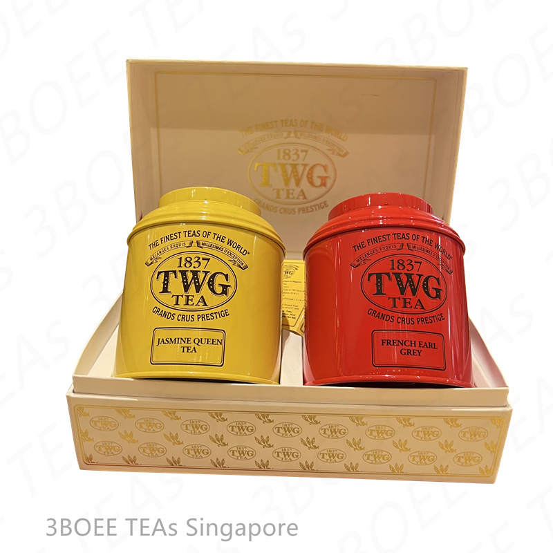 TWG TEA - MY LUCKY TEA GIFT SET: Jasmine Queen Tea and French Earl Grey ...