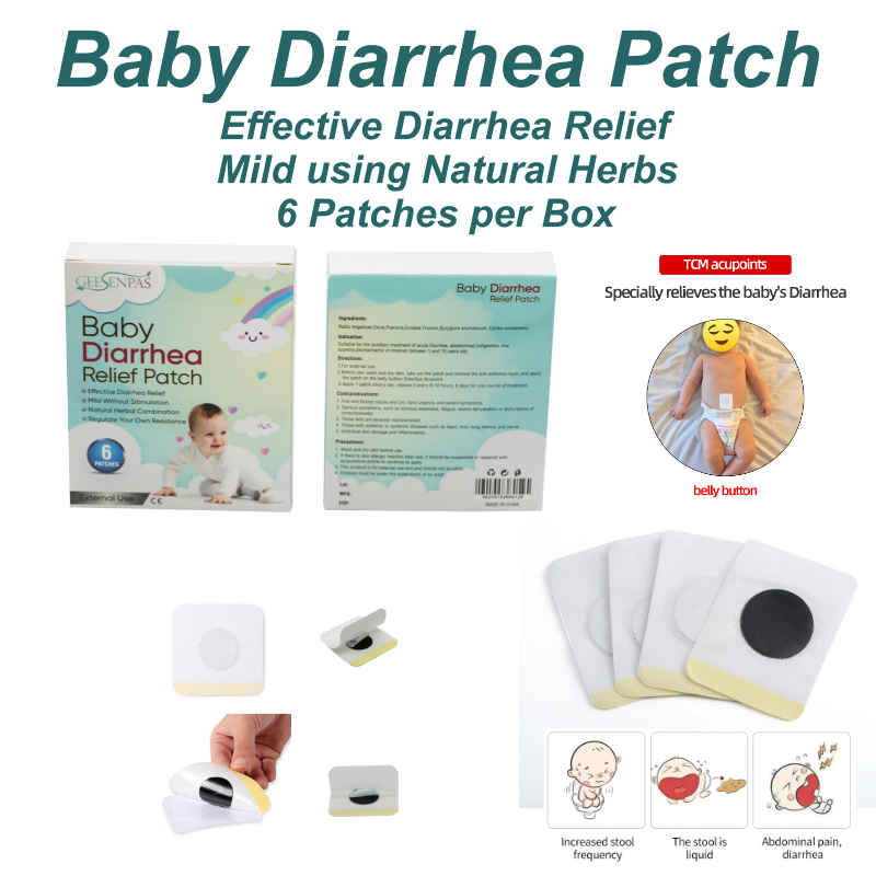 Diarrhea Relief Patch - for Abodominal Indigestion, Low Appetite. For ...