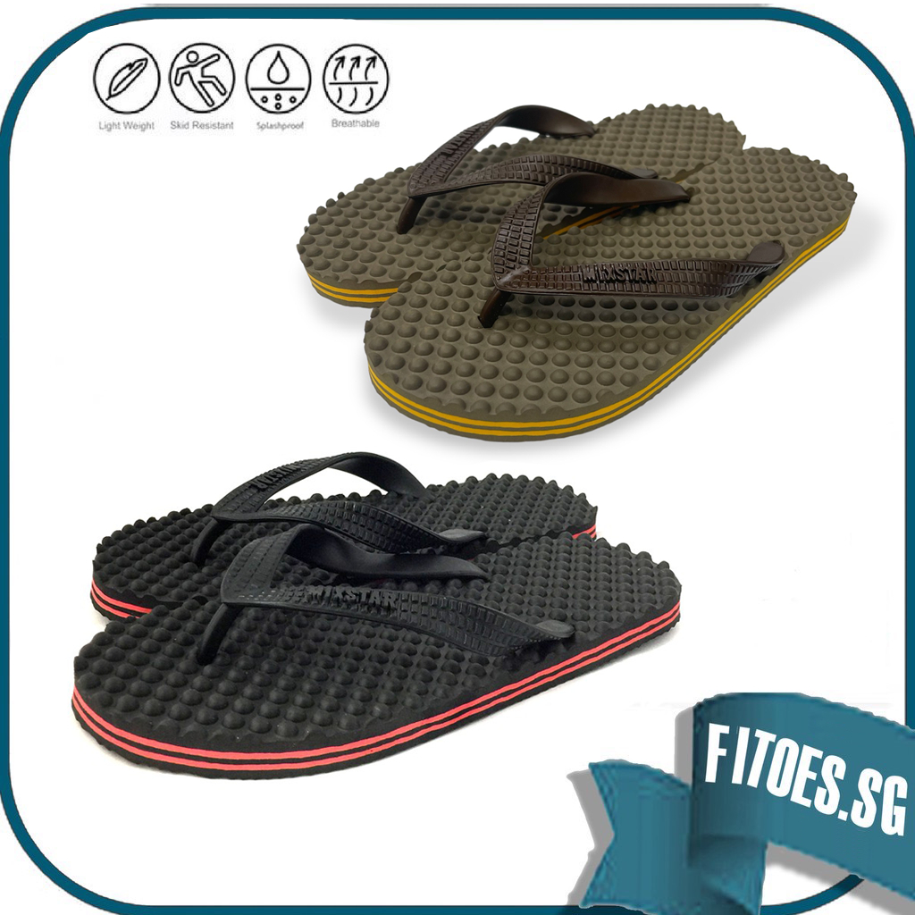 *SG Seller* Mixstar Massage Rubber Slippers | Shopee Singapore