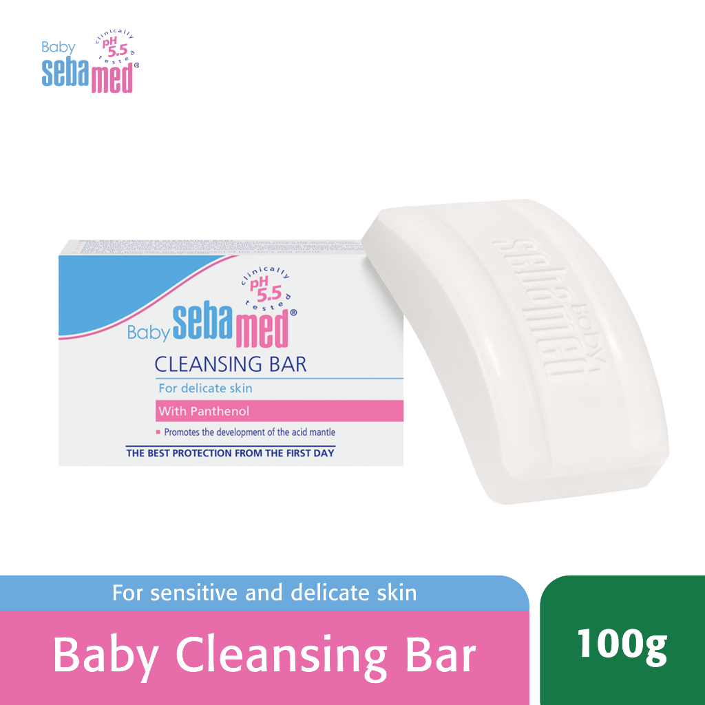 Sebamed Baby Cleansing Bar 100gm | Shopee Singapore