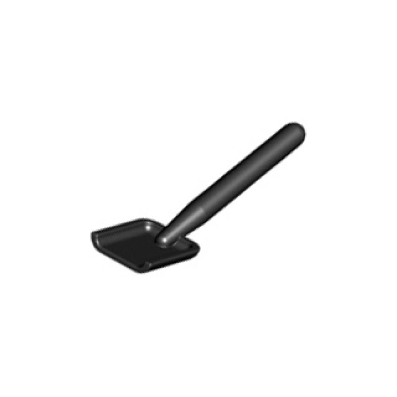 LEGO Parts 3837 Minfigure Utensil Shovel/Spade (Round Stem End ...