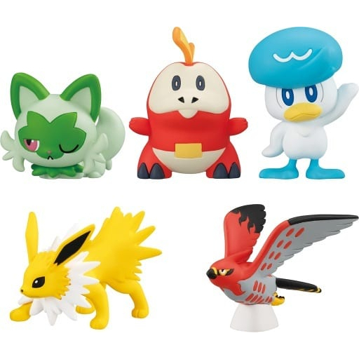 Takara Tomy Pokemon Moncolle Box 9 Nyaoha / Hogeta / Kuwasu / Jolteon ...