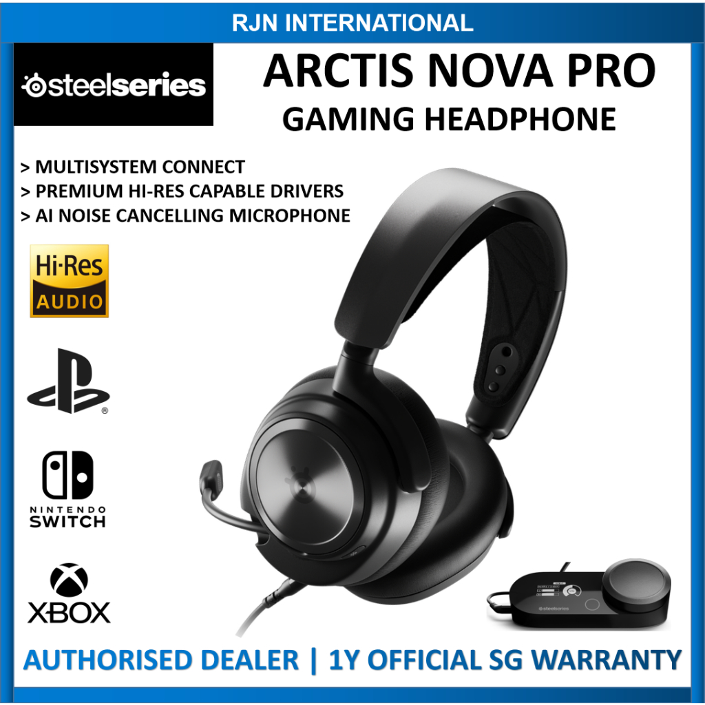 SteelSeries Arctis Nova Pro headphone for PlayStation/Xbox/Multi-System ...