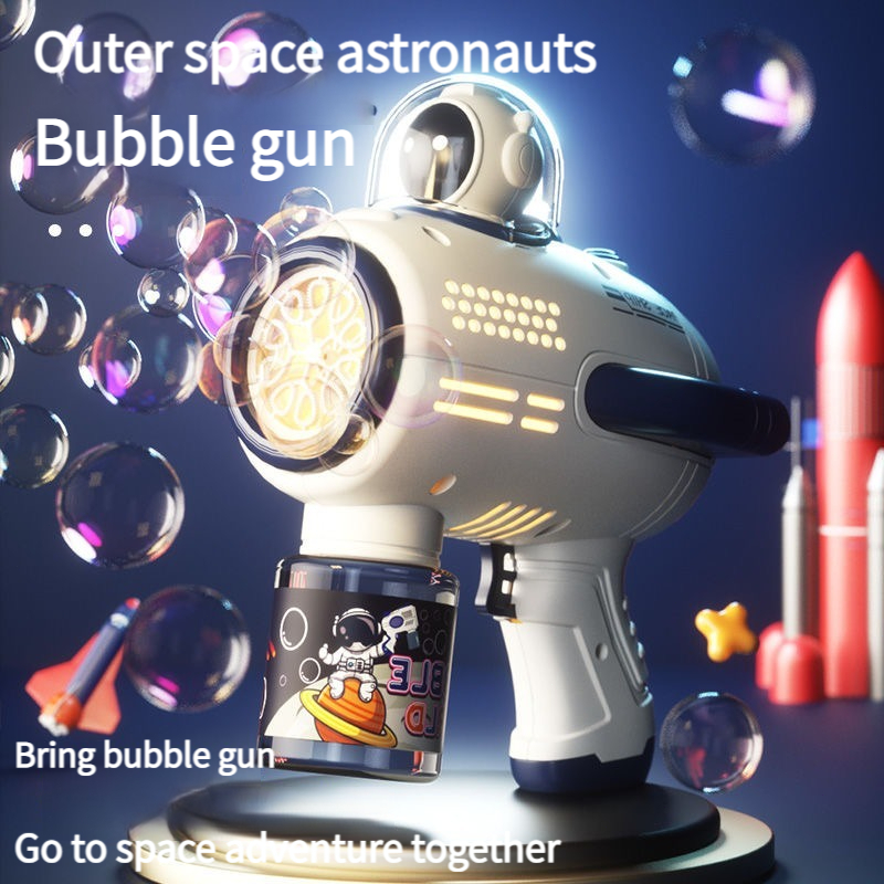 🐧 SG electric bubble gun astronaut astronaut bubble gun rechargeable ...