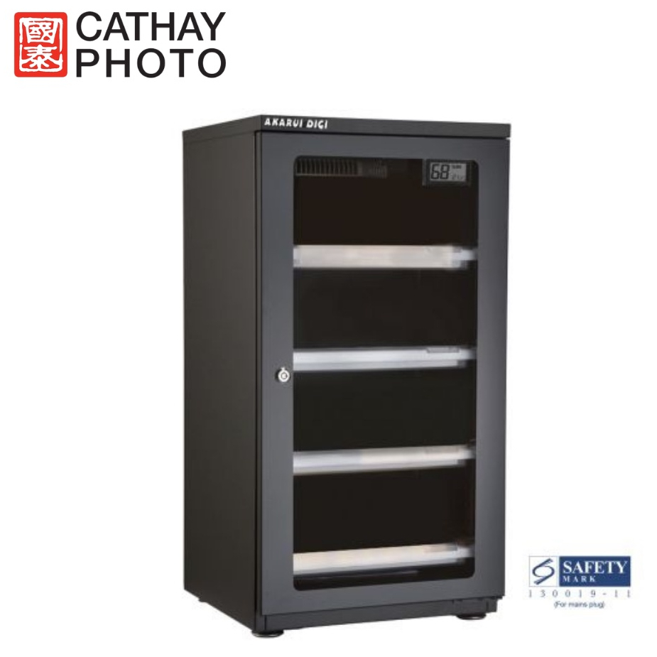 Akarui Dry Cabinet E96D/DG with Analog/Digital Hygrometer | Shopee ...