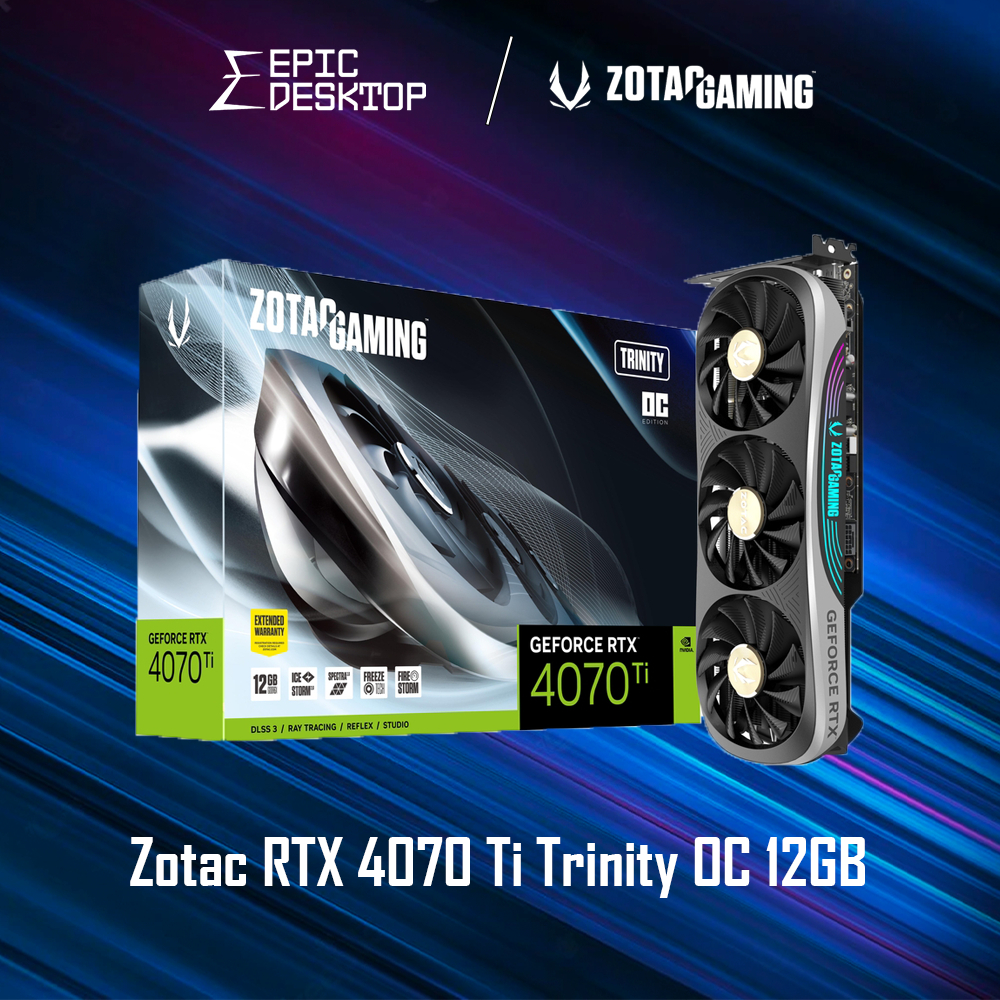 ZOTAC GAMING RTX 4070 Ti TRINITY OC 12GB / ZOTAC GAMING RTX 4070 Ti ...
