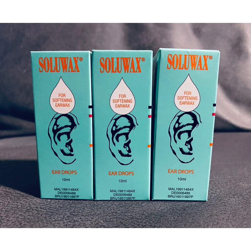 (READY STOCK) SOLUWAX Ear Wax Drop 10ml | Shopee Singapore