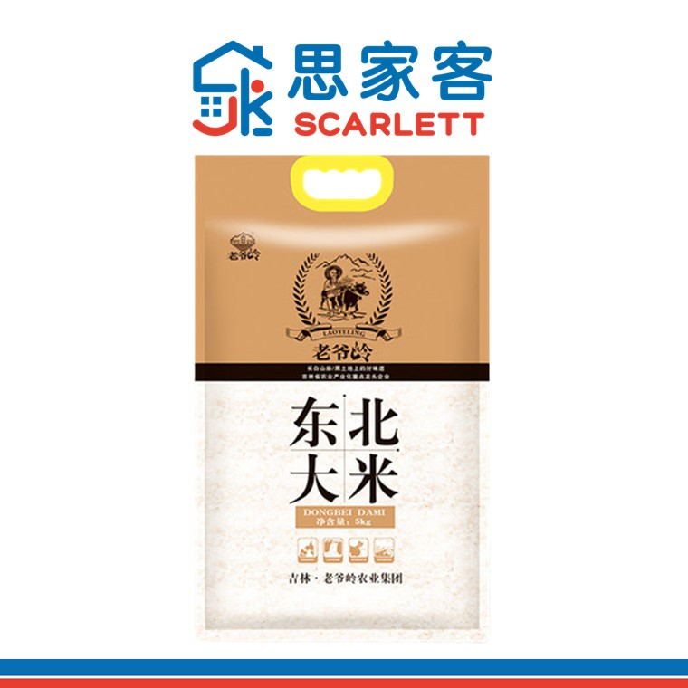 Lao Ye Ling Dongbei Rice 老爷岭东北大米 5kg | Shopee Singapore