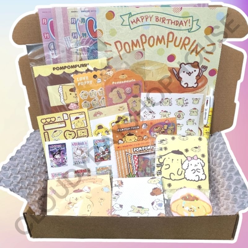 Pompompurin stickers and stationary bundle set | Shopee Singapore