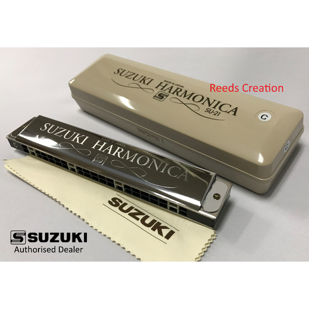 Suzuki Harmonica Tremolo Special 21. Made in Japan | Shopee Singapore