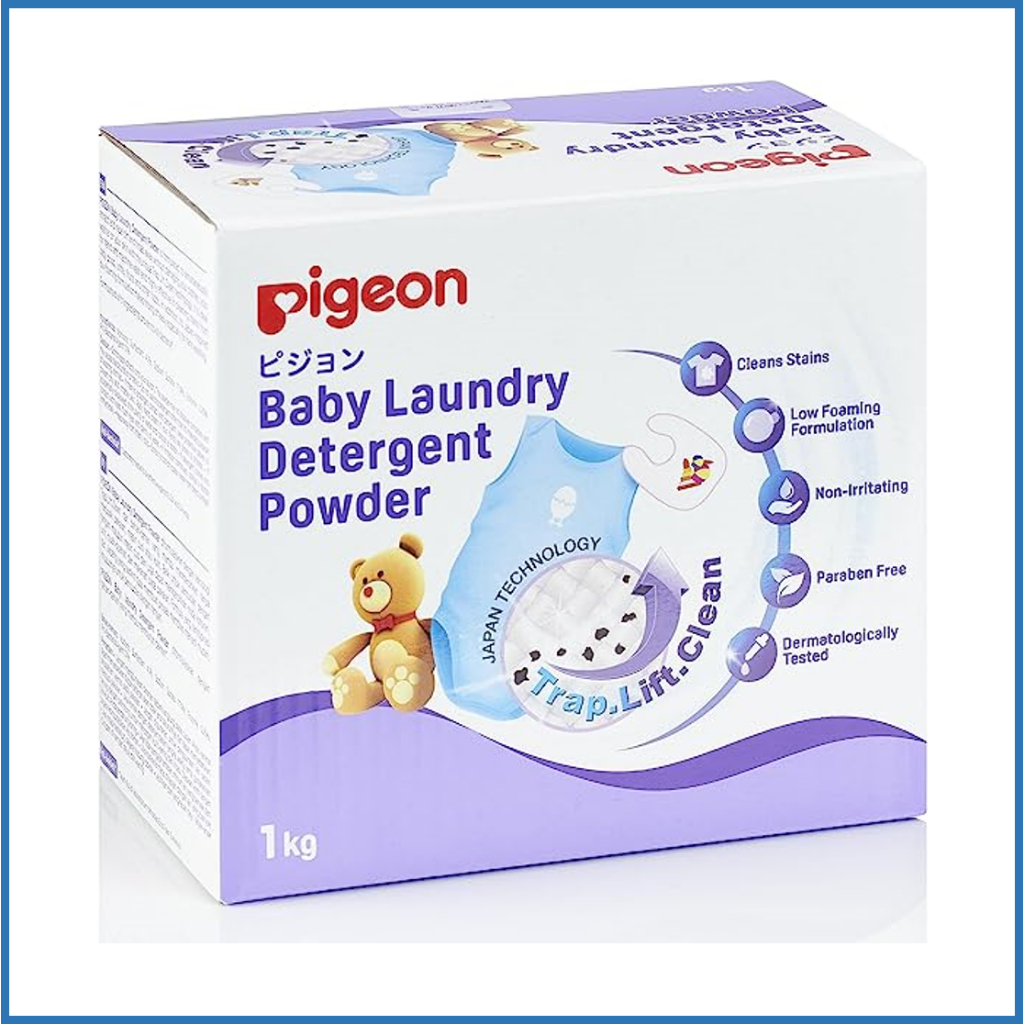 Pigeon Baby Laundry Detergent Powder 1kg | Shopee Singapore
