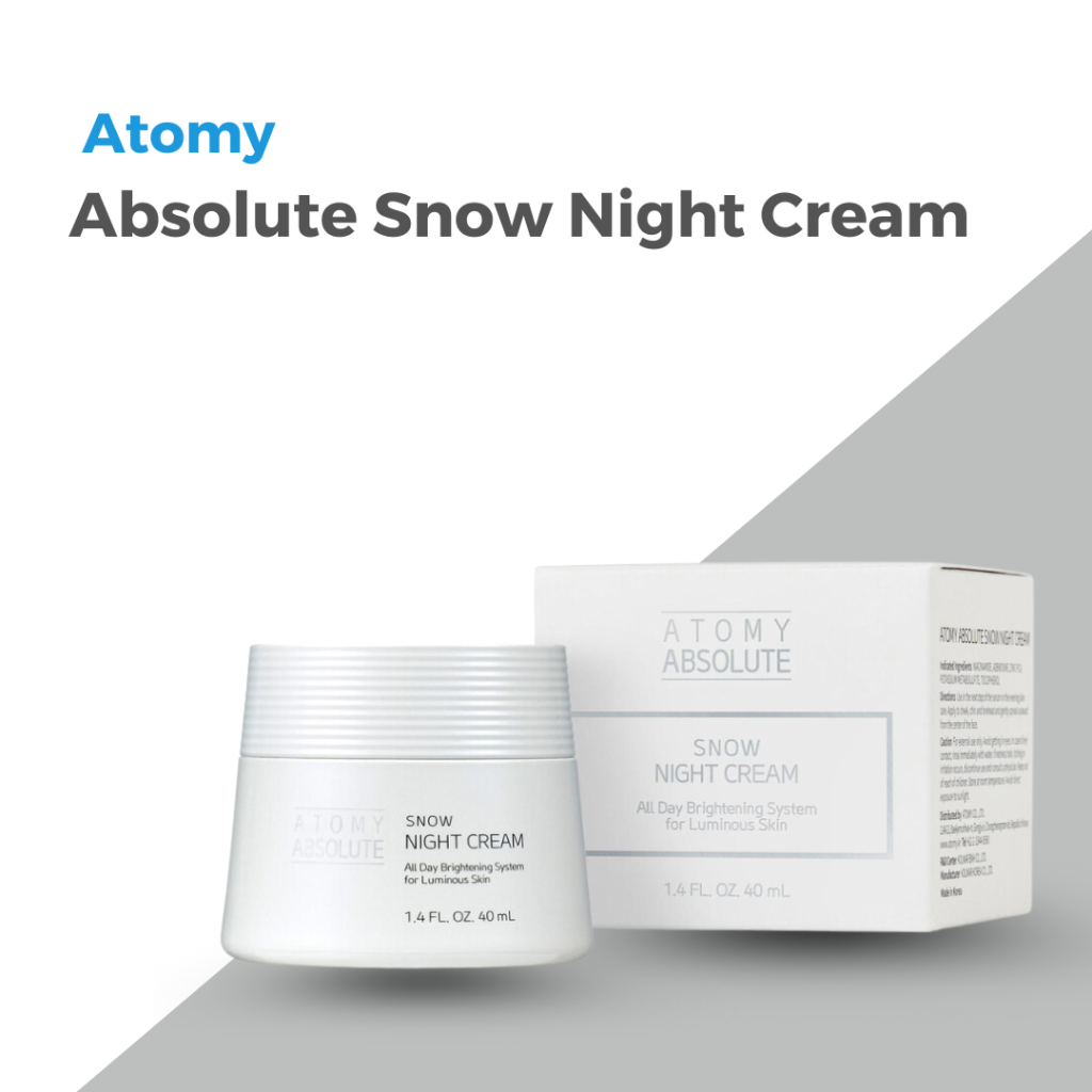 Atomy Absolute Snow Night Cream 40ml | Shopee Singapore
