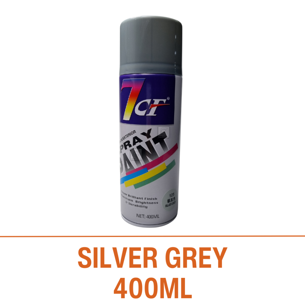 7CF Spray Paint Mix Color Matt Black White Lacquer Grey Silver Blue Red ...
