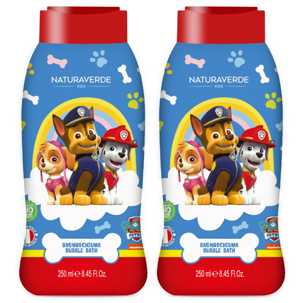 (BUNDLE OF 2) NATURAVERDE PAW PATROL BUBBLE BATH 250ML - BEAUTY ...