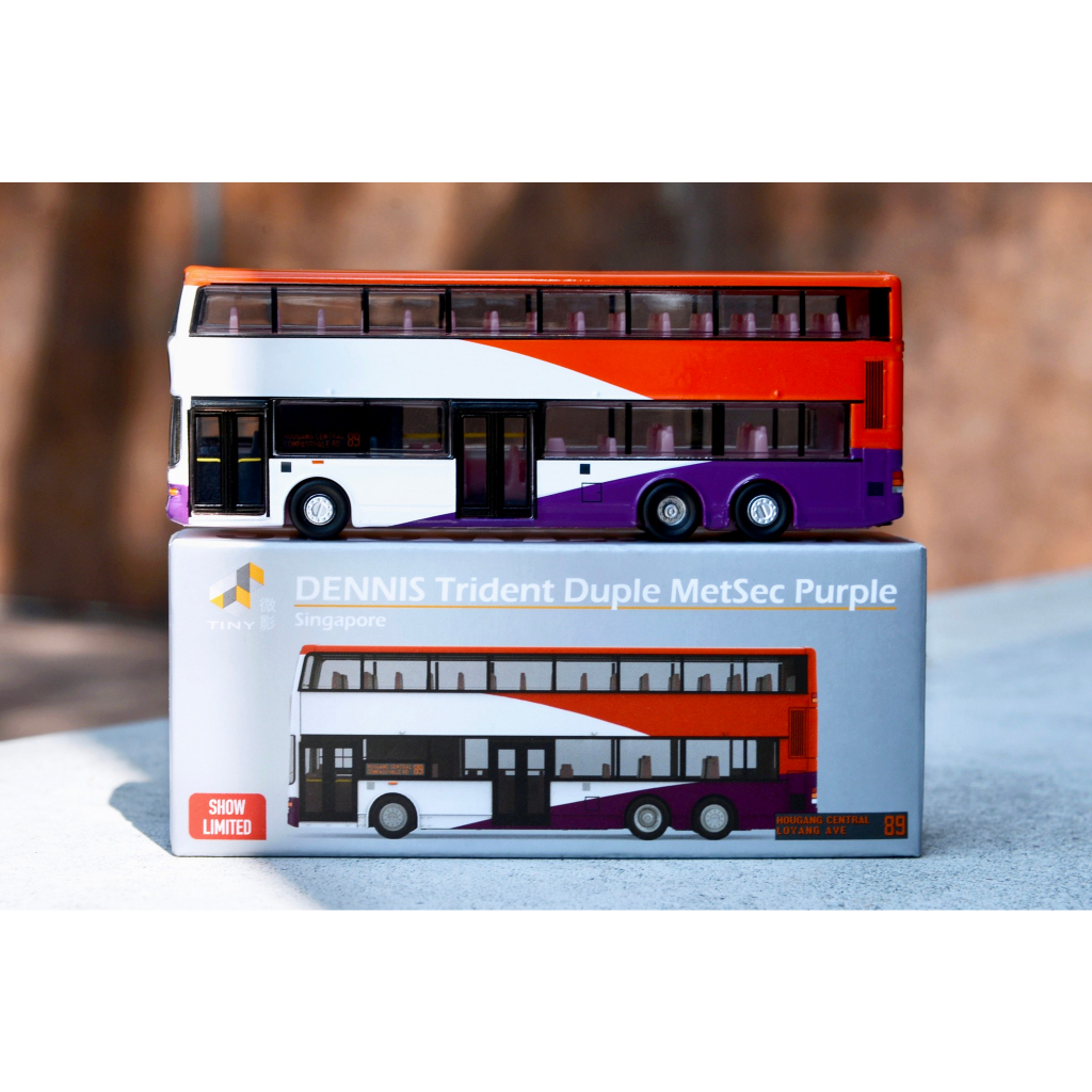 Singapore Seller, Ready Stock: TINY Show Limited Singapore Bus (No ...