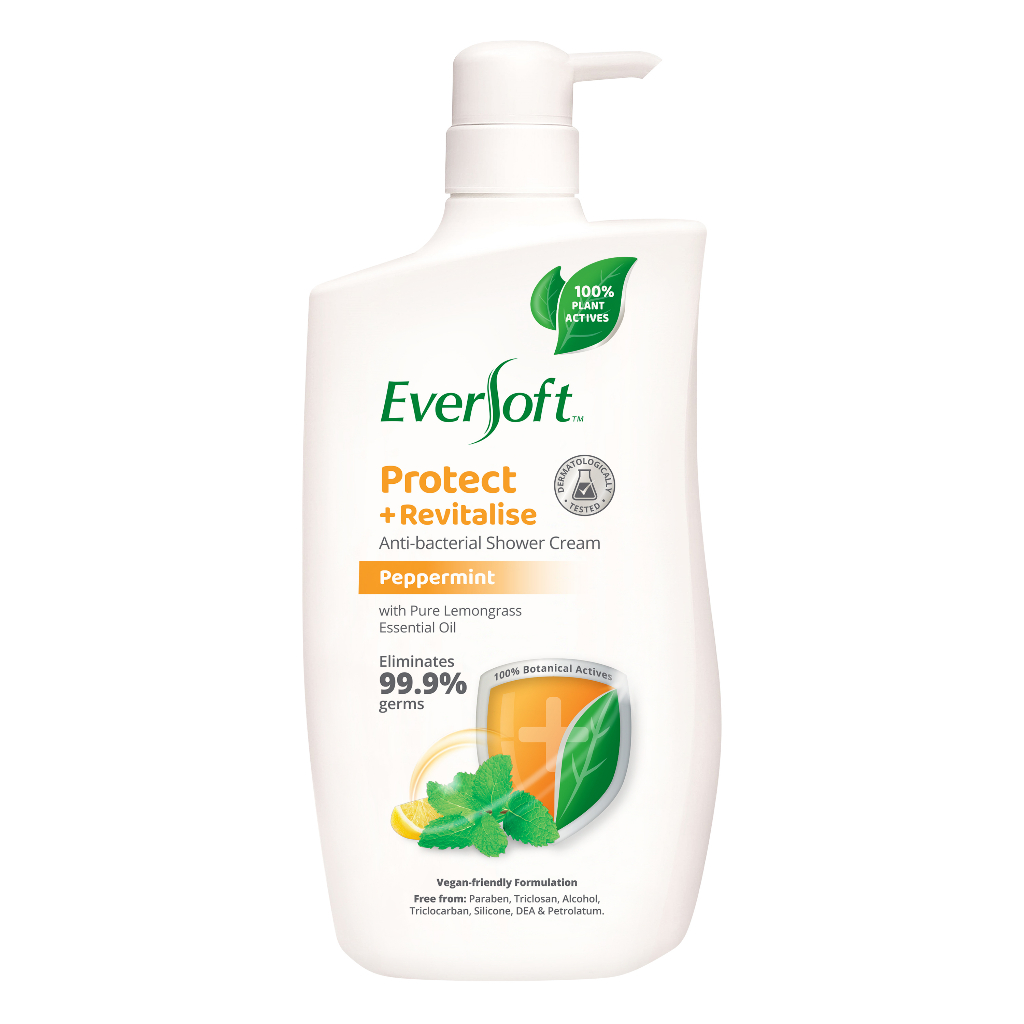 [Bundle of 6] EVERSOFT Botanical Extract / Anti-Bacterial Shower Foam ...