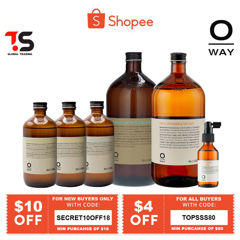 Oway Micro Stimulating / Densifying Remedy / Sebum Balance / Frequent ...