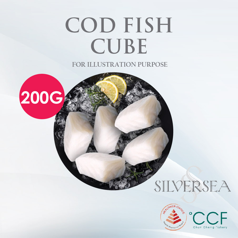 Silversea - Cod Fish Cube (Premium Patagonian Toothfish) 200G Fresh ...