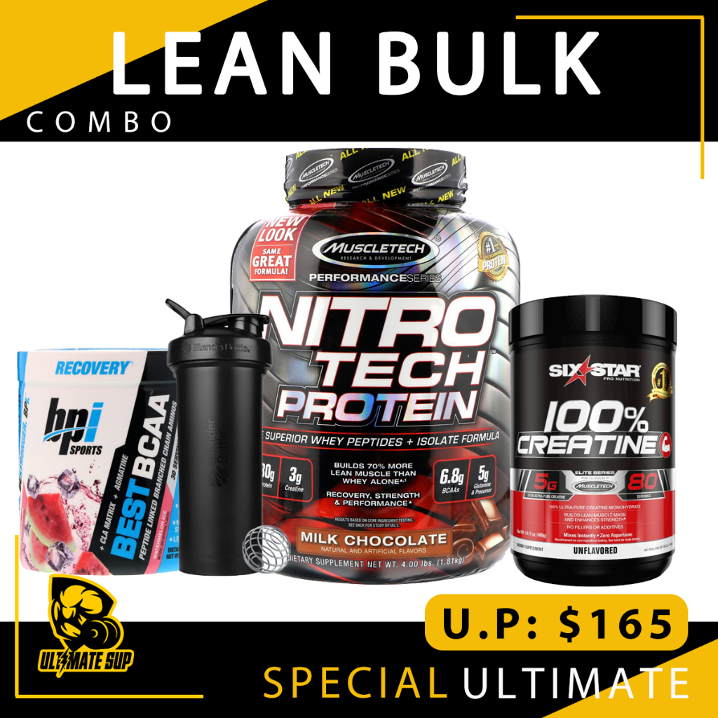COMBO Lean Bulk | Build Muscle & Boost Energy - Ultimate Sup | Shopee ...