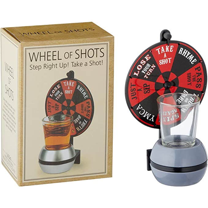 [SG SELLER] Wheel Of Shots Drinking Party Game Spin The Shot Turntable ...