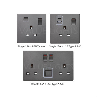 MK Honeywell Aria Series RJ45 Cat6 Data Socket USB Socket USB Type A ...