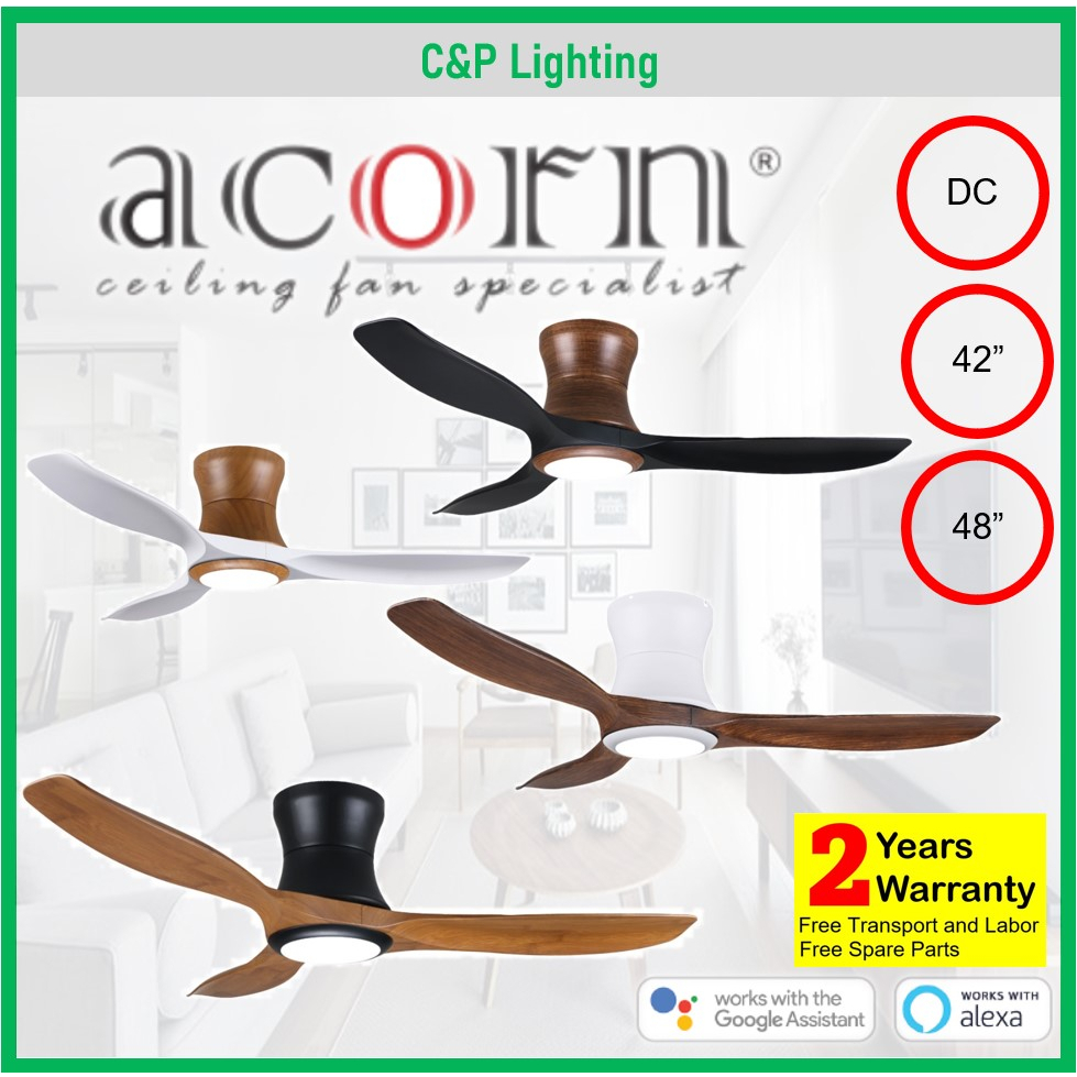 [Installation Promo] Acorn Creation DC-168H 42" / 48" 3 Blade DC Smart ...