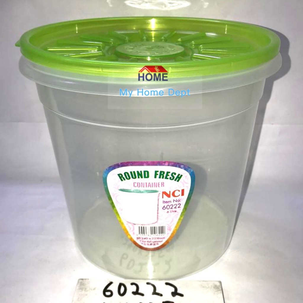 NCI Round Fresh Airtight Multipurpose Container 60212 - 60226 Storage ...