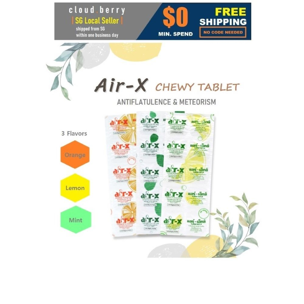 AIR-X | BLOATED / GASSY / INDIGESTION / STOMACH DISCOMFORT RELIEF ...