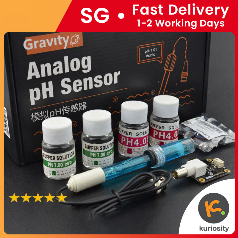 Gravity: Analog pH Sensor / Meter Kit V2 | Shopee Singapore