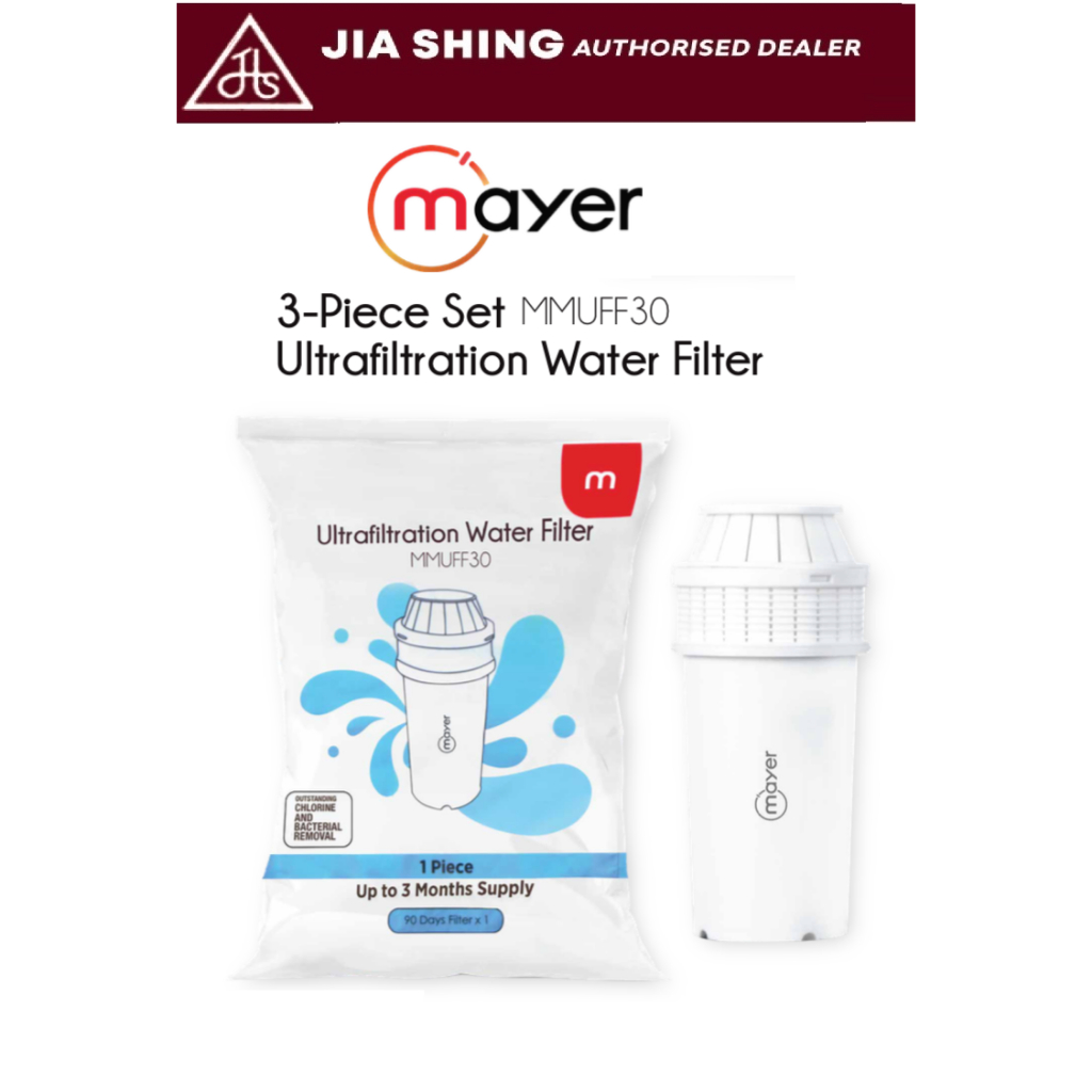 Mayer 3-Piece Set Ultrafiltration Water Filter MMUFF30 (For Mayer ...