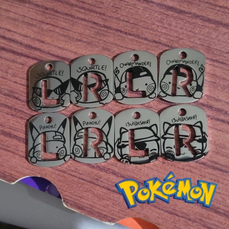 Metallic anatomical xray markers (pokemon) | Shopee Singapore