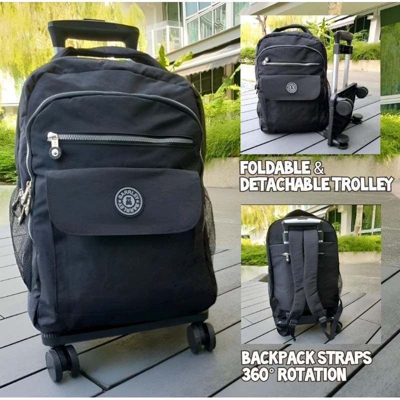 Flexi 360° 4-Wheel Trolley Backpack (SG Seller) | Shopee Singapore