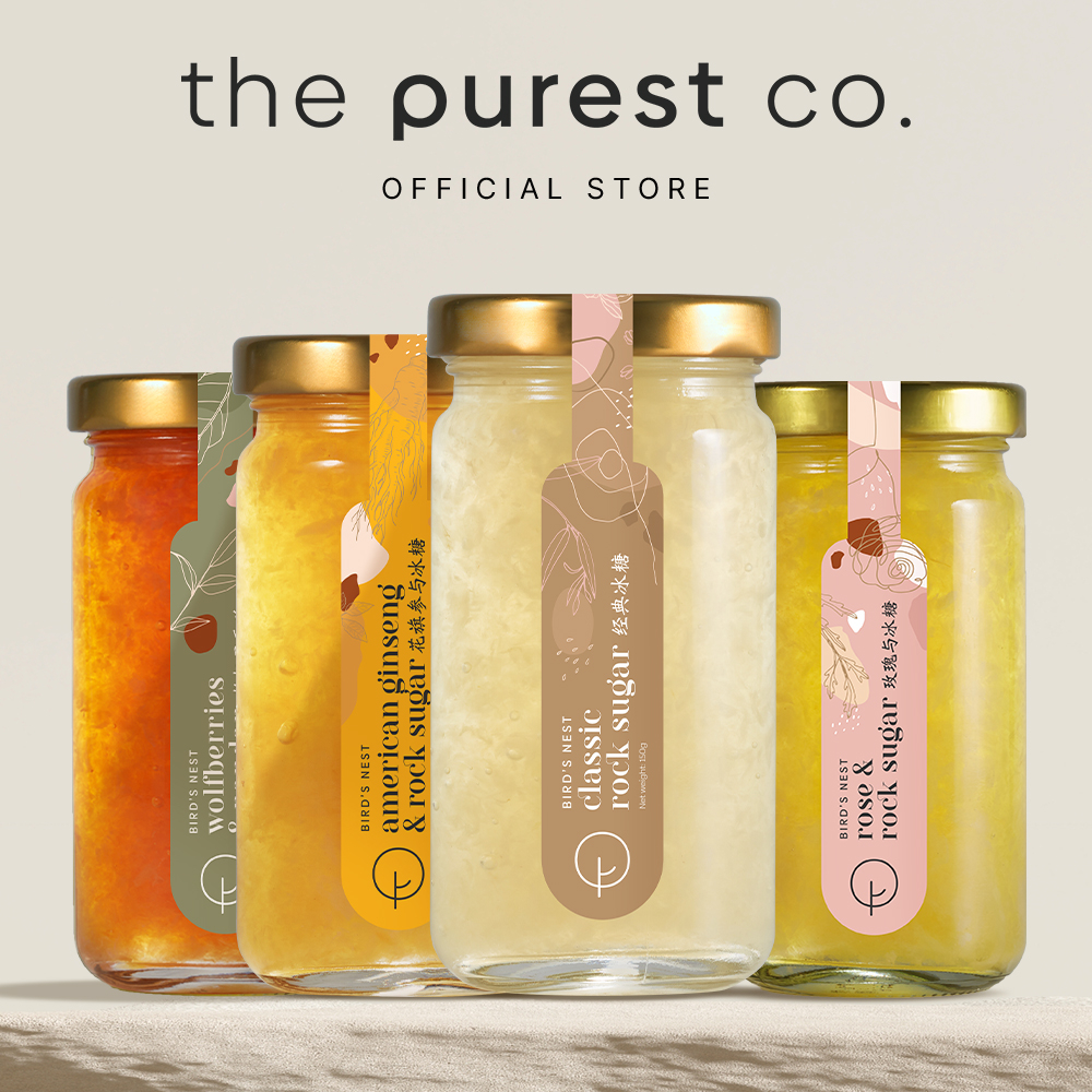 Purest Co Bird's Nest 4 Signature Flavors (150g x 4 Btl) | Shopee Singapore