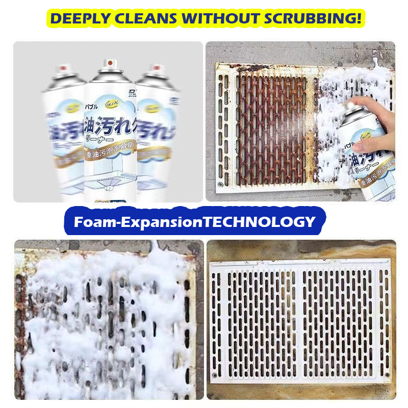 🇸🇬【SG stock】Japan Kitchen oil Cleaner Decontamination Home Grease ...
