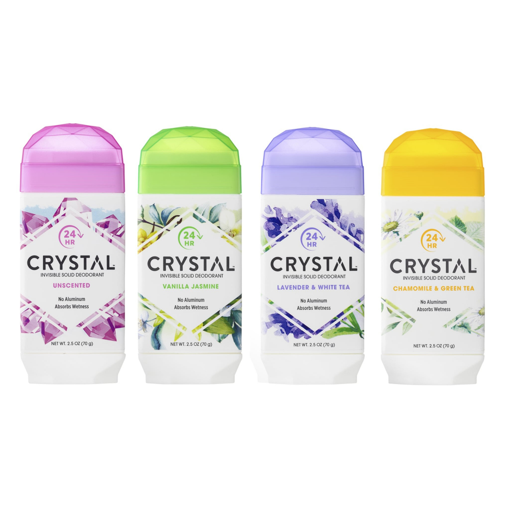 Crystal - Deodorant Invisible Solid, Body Deodorant (2.5oz) | Shopee ...