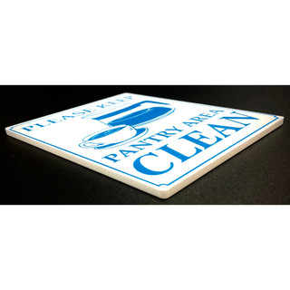 PLEASE KEEP PANTRY AREA CLEAN SIGNAGE ( 80mm x 100mm ) | Shopee Singapore