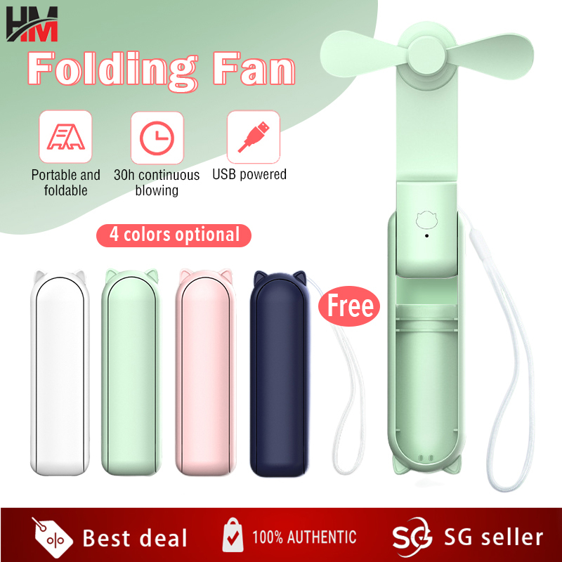 [SG Ready Stock] Mini Fans Portable Handheld Fan Pocket Fan ...