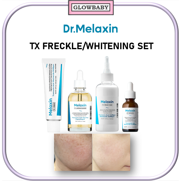 [Dr.Melaxin] TX Freckles/Whitening Ampoule, Cream, Cleanser, Peeling ...