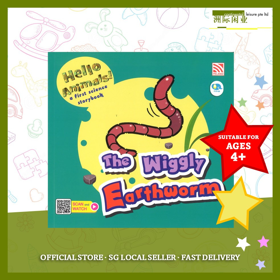 Hello Animals! a first science storybook - The Wiggly Earthworm ...