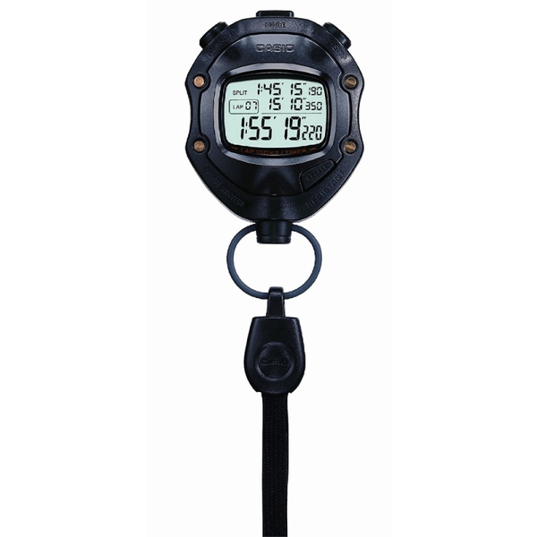 Casio HS-80TW-1EF Digital Black Stopwatch | Shopee Singapore